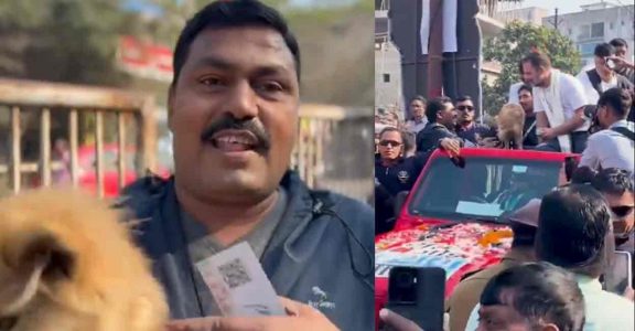 Don't understand BJP's obsession with dogs: Rahul Gandhi after biscuit ...