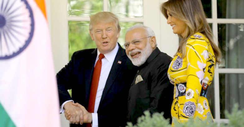 An honor, says Donald Trump welcoming 'great PM' Modi | Narendra Modi ...