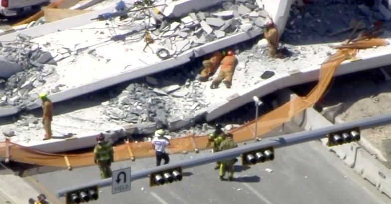 Florida footbridge collapse: death toll rises to 6 | World News ...
