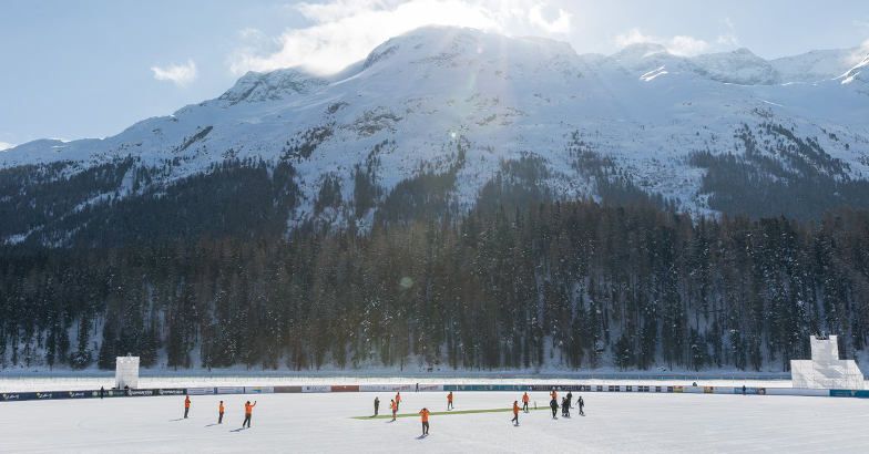 Ice Cricket Challenge: Sehwag, Afridi spice it up on Lake St Moritz ...