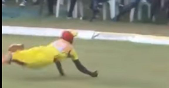 Ugandan veteran Nsubuga pulls off a stunning catch | Video | Cricket ...