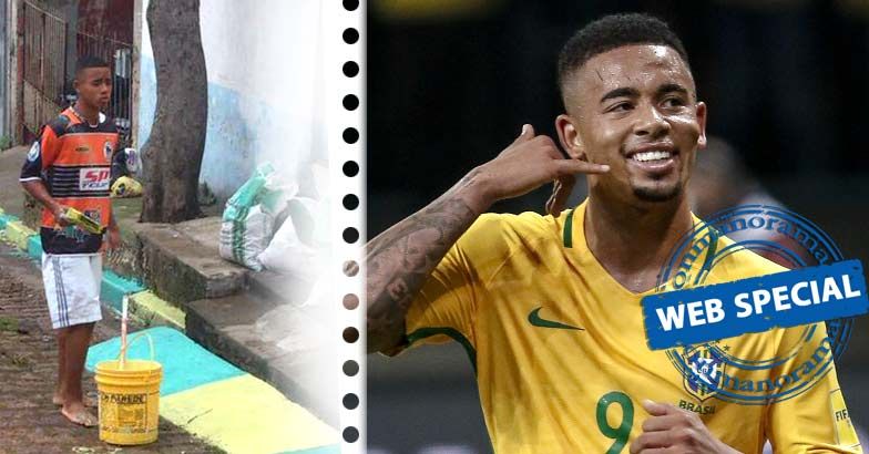 Gabriel Jesus: From painting streets to Brazilian World Cup squad ...