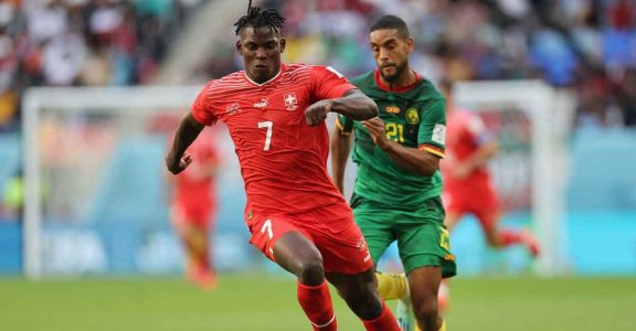 FIFA World Cup: Embolo refuses to celebrate goal against his land of ...