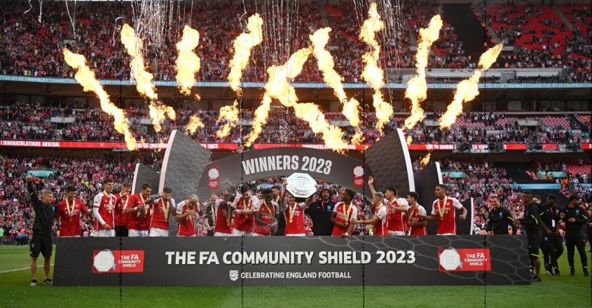Arsenal lift Community Shield with shootout win over Man City ...