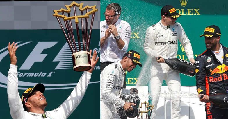 Lewis Hamilton wins in Canada for sixth time