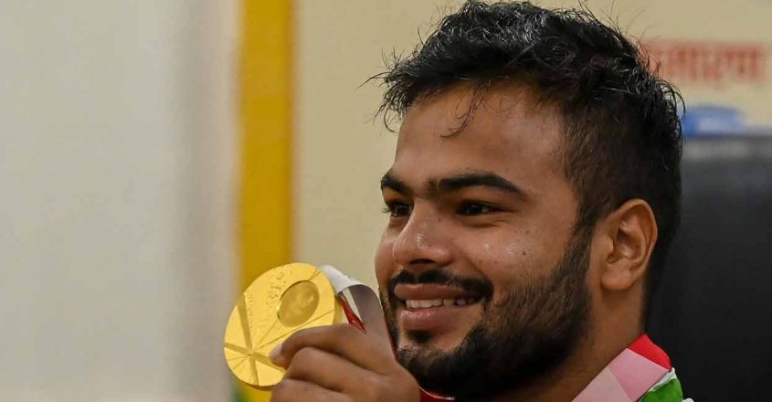 Paralympics champion Sumit Antil wins javelin gold, breaks own world record