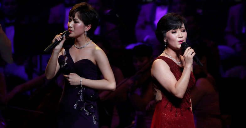 Winter Olympics: North Korean orchestra entertains South Korean ...