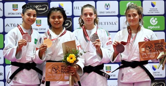 India's Linthoi wins historic gold in judo world championship