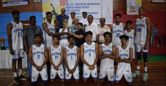 Inter-collegiate basketball: SB Changanacherry bag Fr PC Mathew Trophy