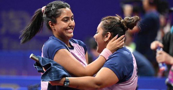 Asian Games: Sutirtha & Ayhika stun world champions, assure historic medal for India | Asian ...