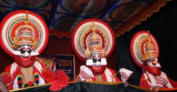 'Thaadiyarangu' at Vellinezhi celebrates ferocious Kathakali characters ...