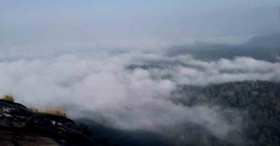 Sunrise takes a different hue at the enchanting Cheengeri Hills ...