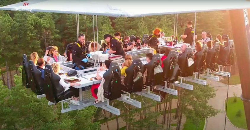 World’s highest hanging restaurant beckons visitors in Manali