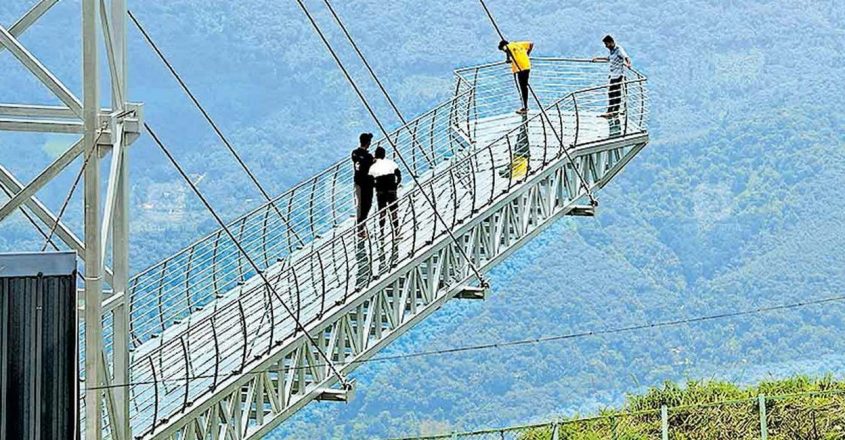 Adventure at the heights: India’s longest glass bridge thrown open to ...