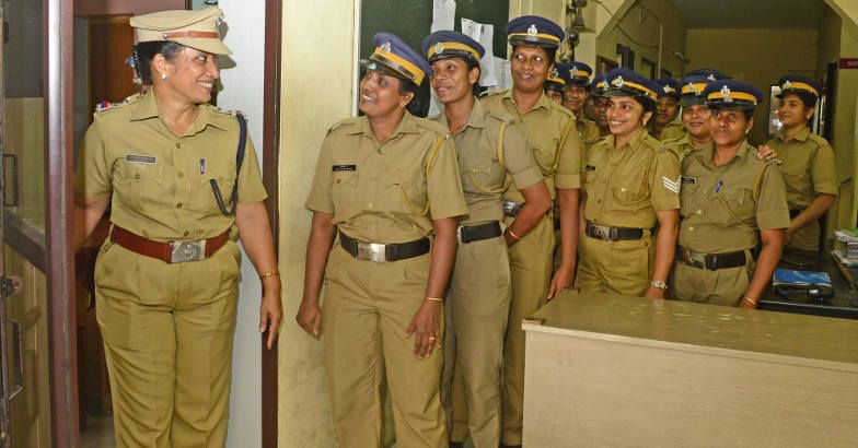 Women take over Kerala Police today | women | kerala police force ...