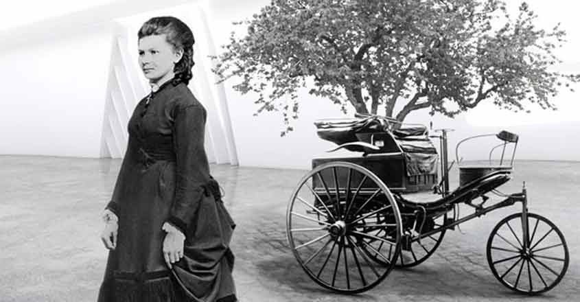 This is how a woman drove a car to history | Bertha Benz | car ...