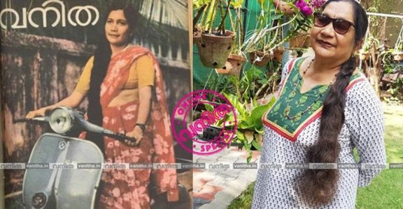 Pushpalatha dared the 70's on her Vespa scooter | Women | Kerala ...