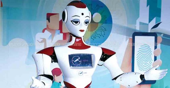 Meet Saya, Kochi's own girl robot | Saya | Robot | Kochi | showroom ...